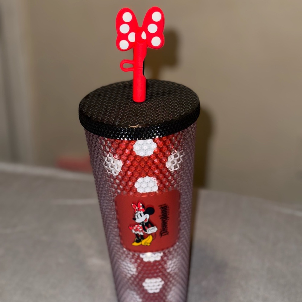 Starbucks Red And Black Minnie Mouse Tumbler - Gem